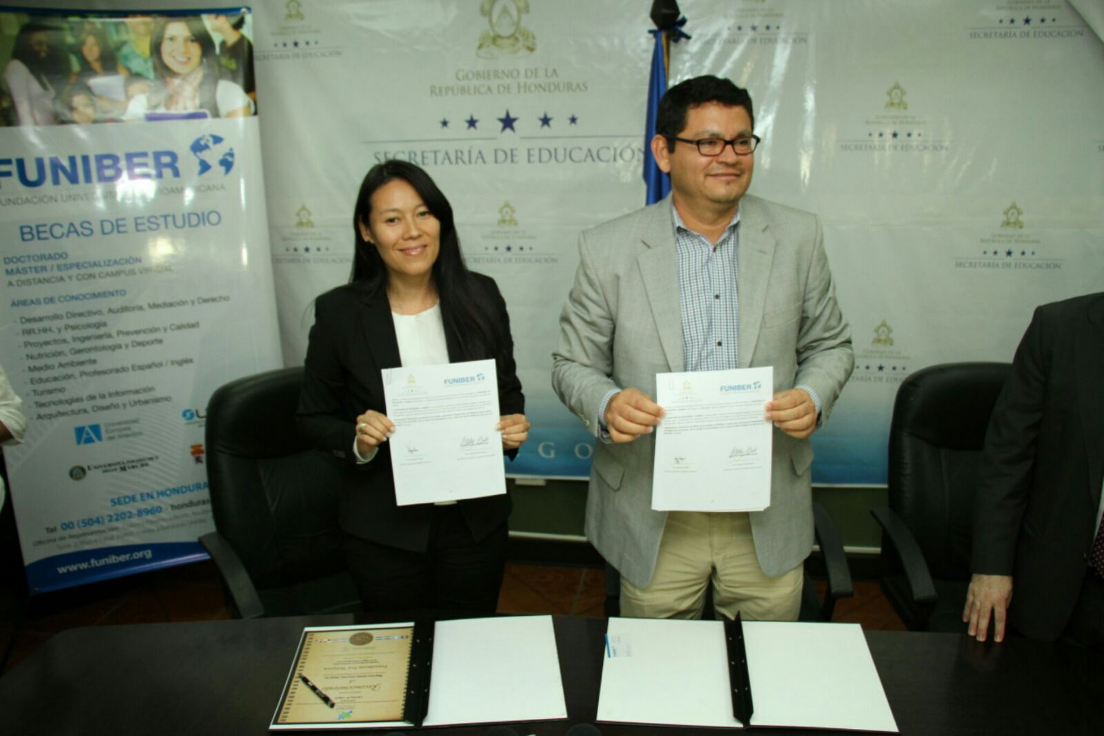 FUNIBER y la Secretaría de Educación de Honduras firman convenio de ...