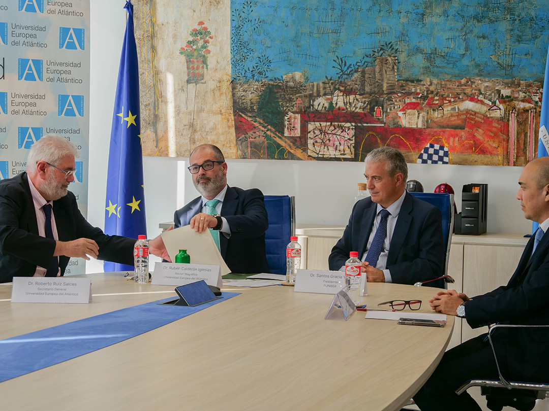 FUNIBER acompaña a UNEATLANTICO en la firma de un convenio de ...