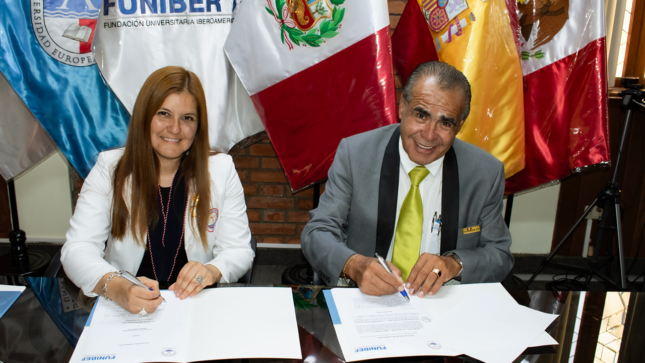 FUNIBER firma un convenio de colaboración con el Colegio de Biólogos ...